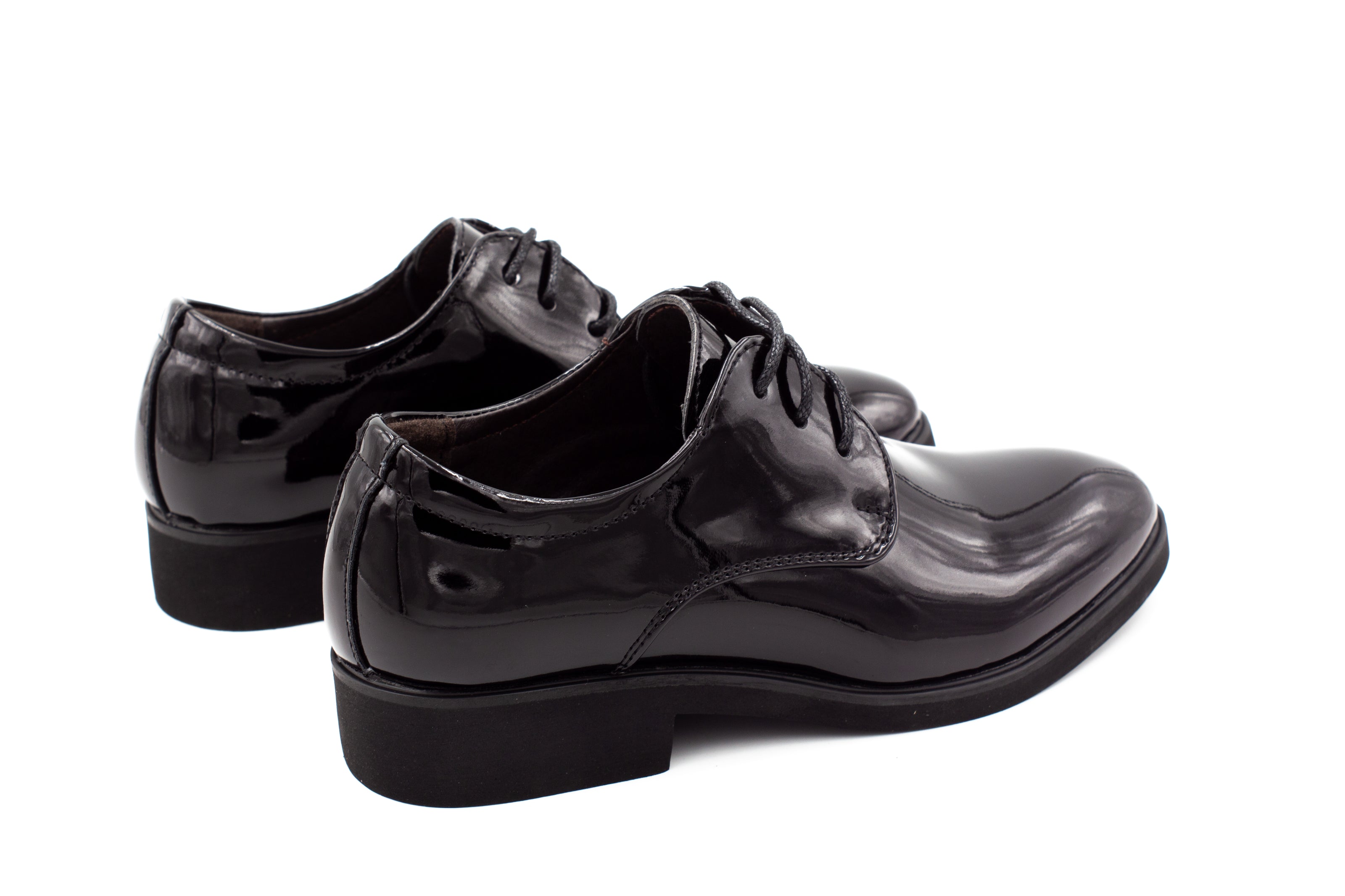 London Derby Shoes - Patent Black – Suit Lab