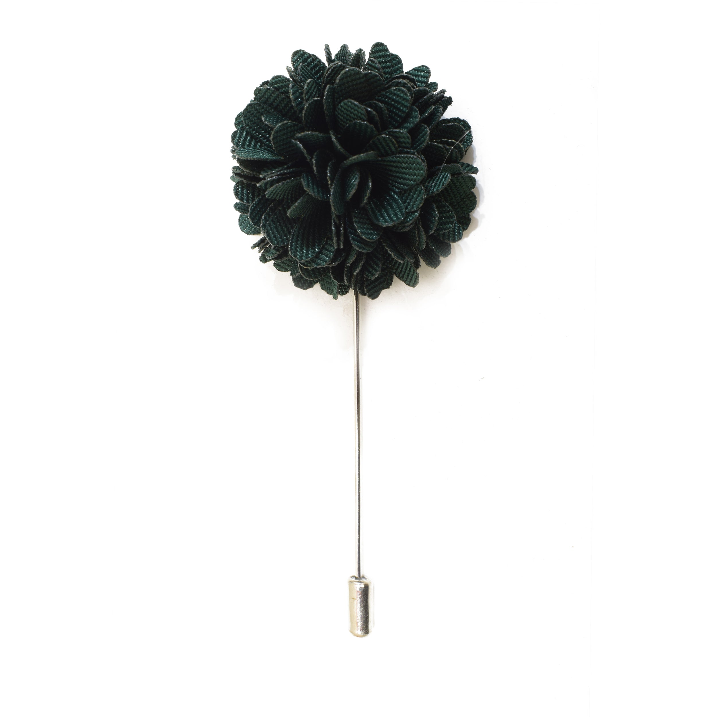 Chrysanthemum Lapel Pin - Emerald Green – Suit Lab
